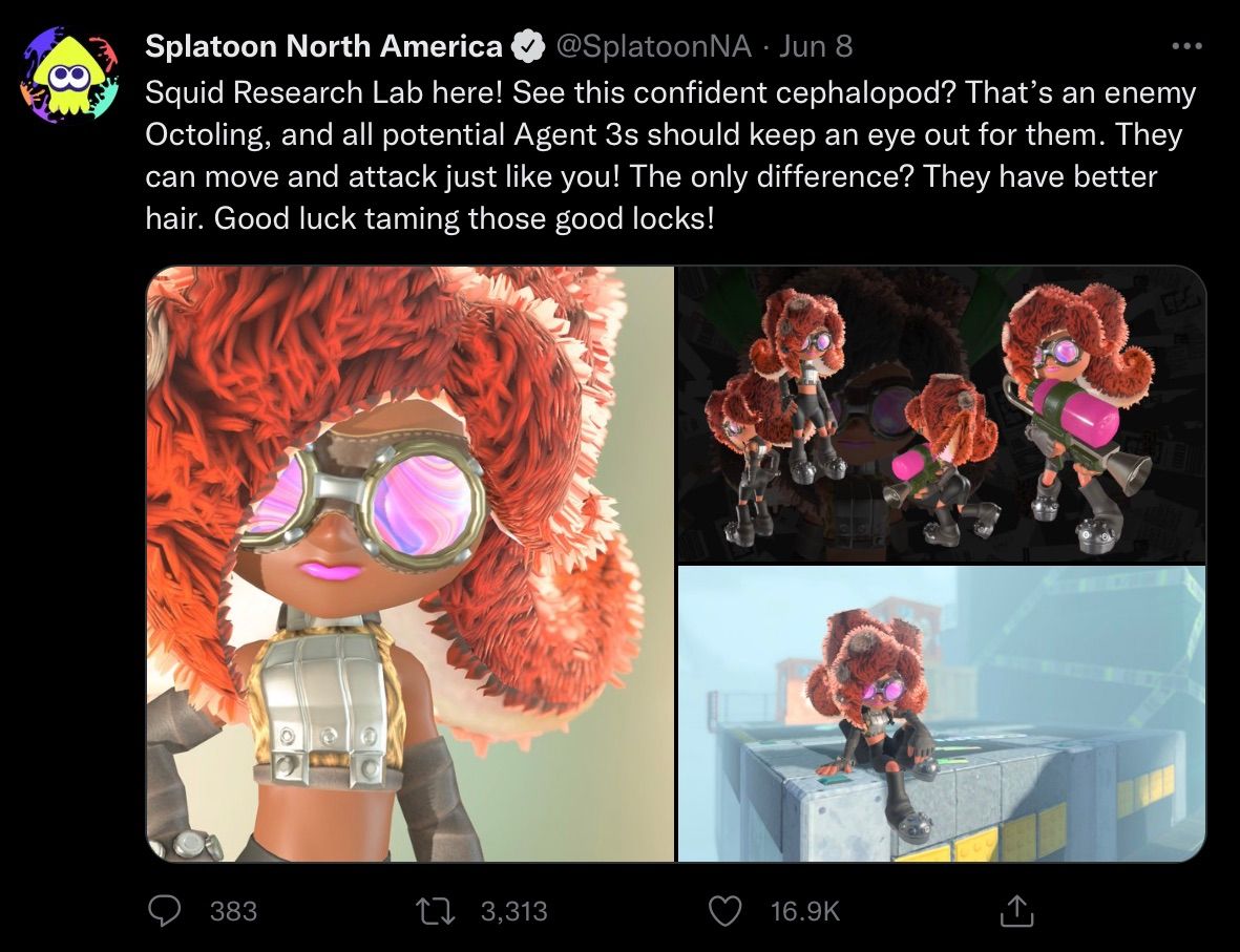 Splatoon 3 reveals new enemy octolings photos